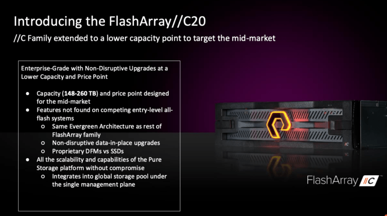 Research Note: Pure Storage FlashArray//C20 - NAND Research